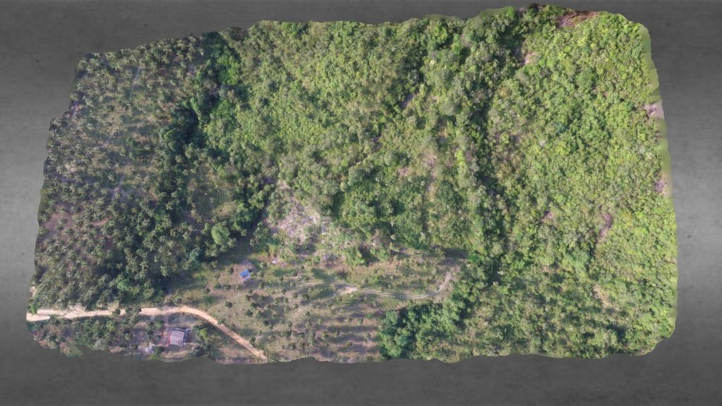 12 Rai for Sale in Taling Nam - 3D model by Samui Aerial Mapping ...