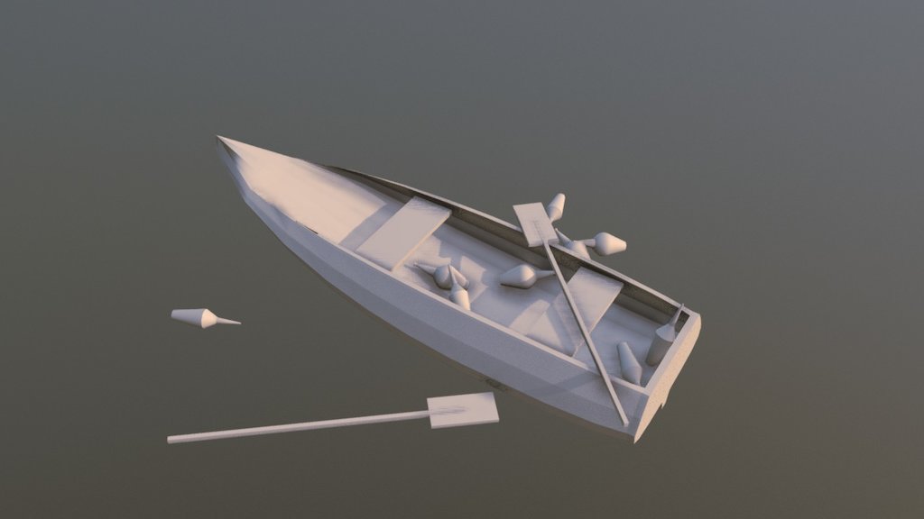 Lodka - 3D model by Marianaa [9e4904b] - Sketchfab