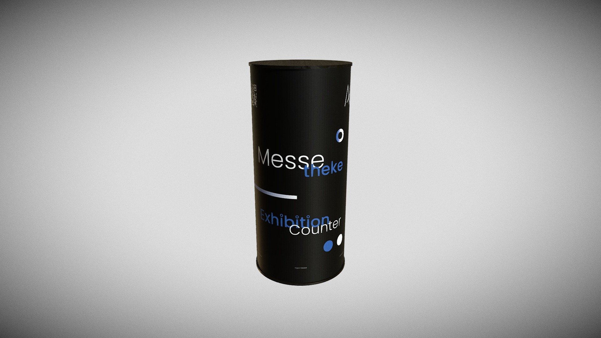 Round Exhibition Counter - 3D model by Ayal Othman (@expoxr) [9e490a9 ...