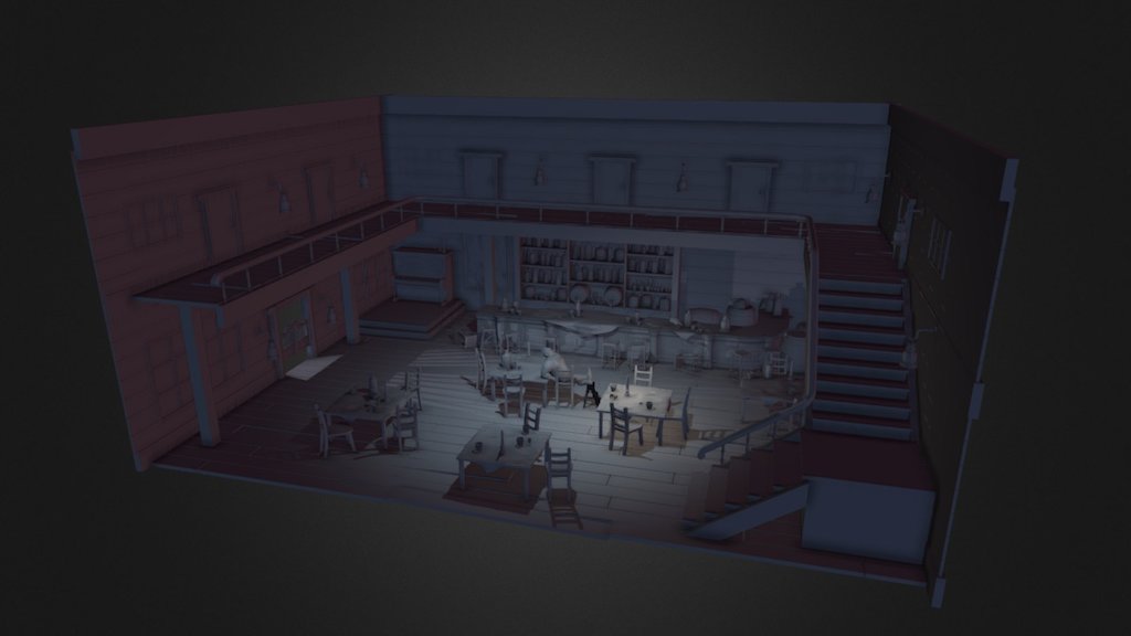 Character + Environment - 3D model by alexiaburns [9e49310] - Sketchfab