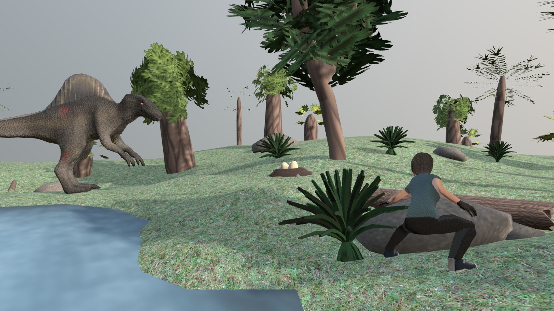 The Lost Treasure of The Jurassic Island - 3D model by BryonyIsbister ...