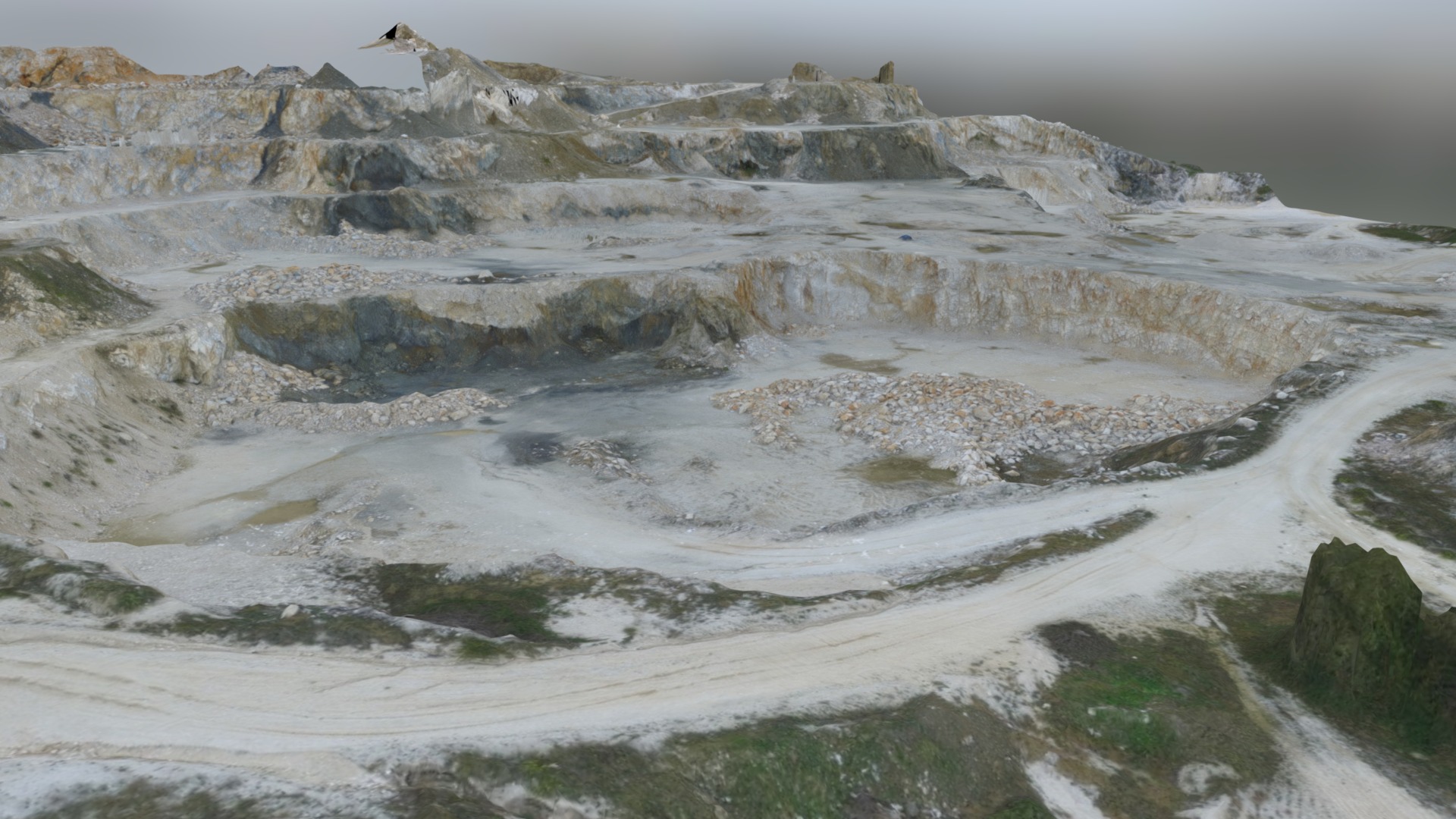 Quarry 3D survey - 3D model by Geomeletitiki SA (@Zachariadis_co ...