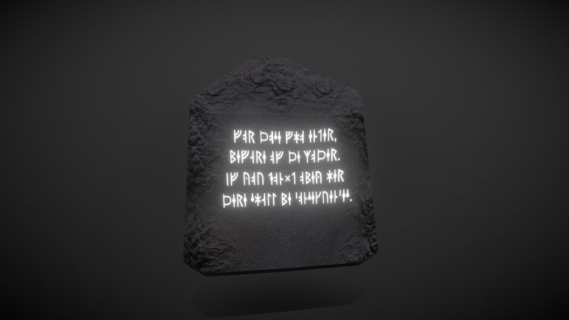 story stone - 3D model by Biekie [9e4aaee] - Sketchfab