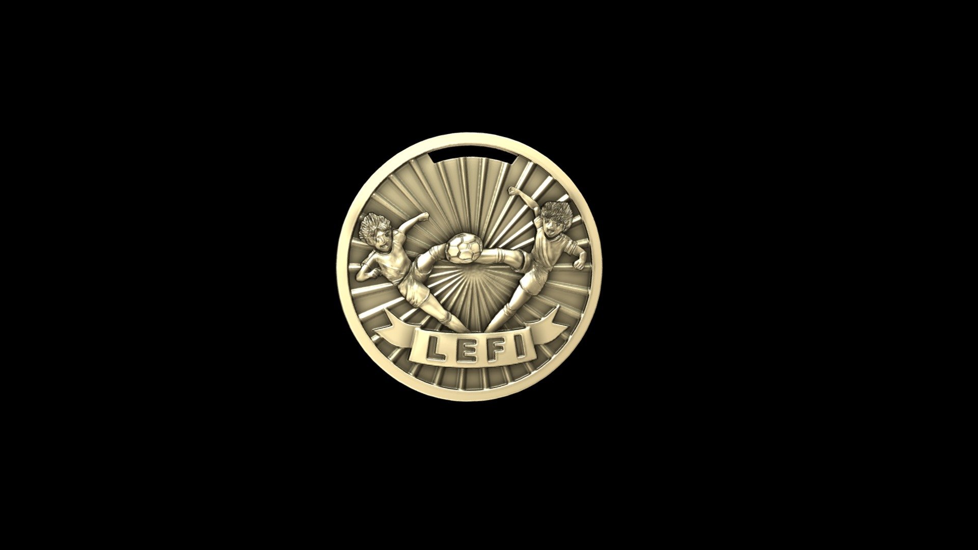 Medalla LEFI - Buy Royalty Free 3D model by Royal 3D (@e.laradiazmg ...