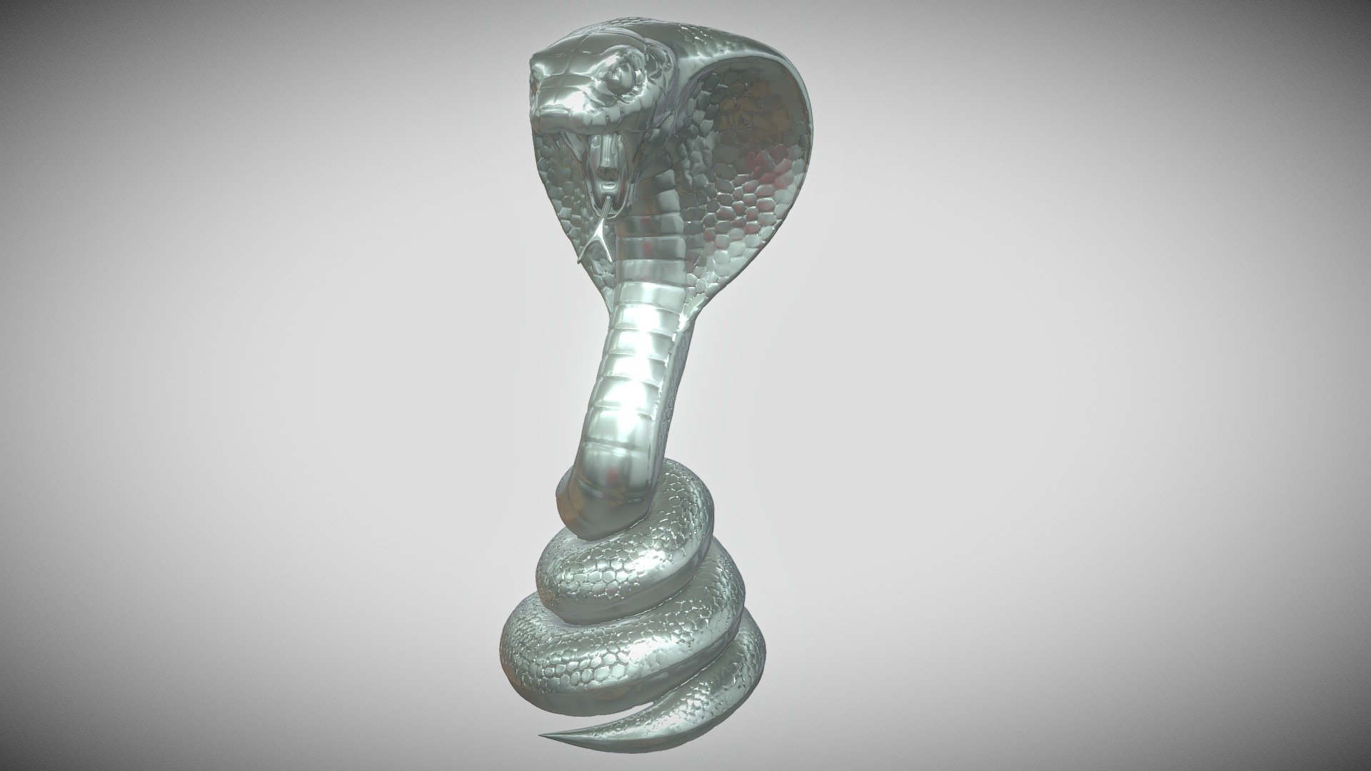 Snake Sculpture - 3D model by Uma Yeung (@uma_yeung) [9e4b63c] - Sketchfab