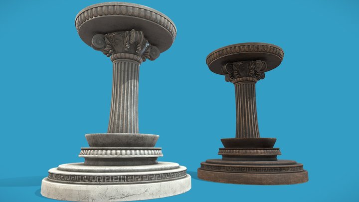 Column 3D models - Sketchfab