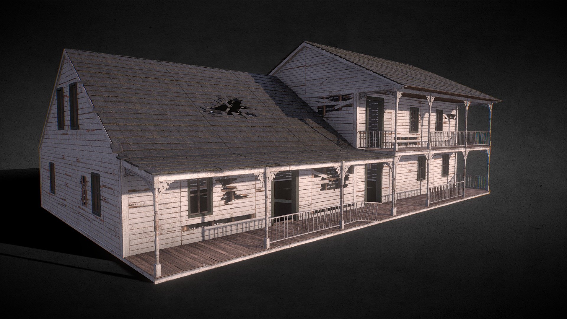 white modular house - Buy Royalty Free 3D model by highraion [9e4d9bd ...