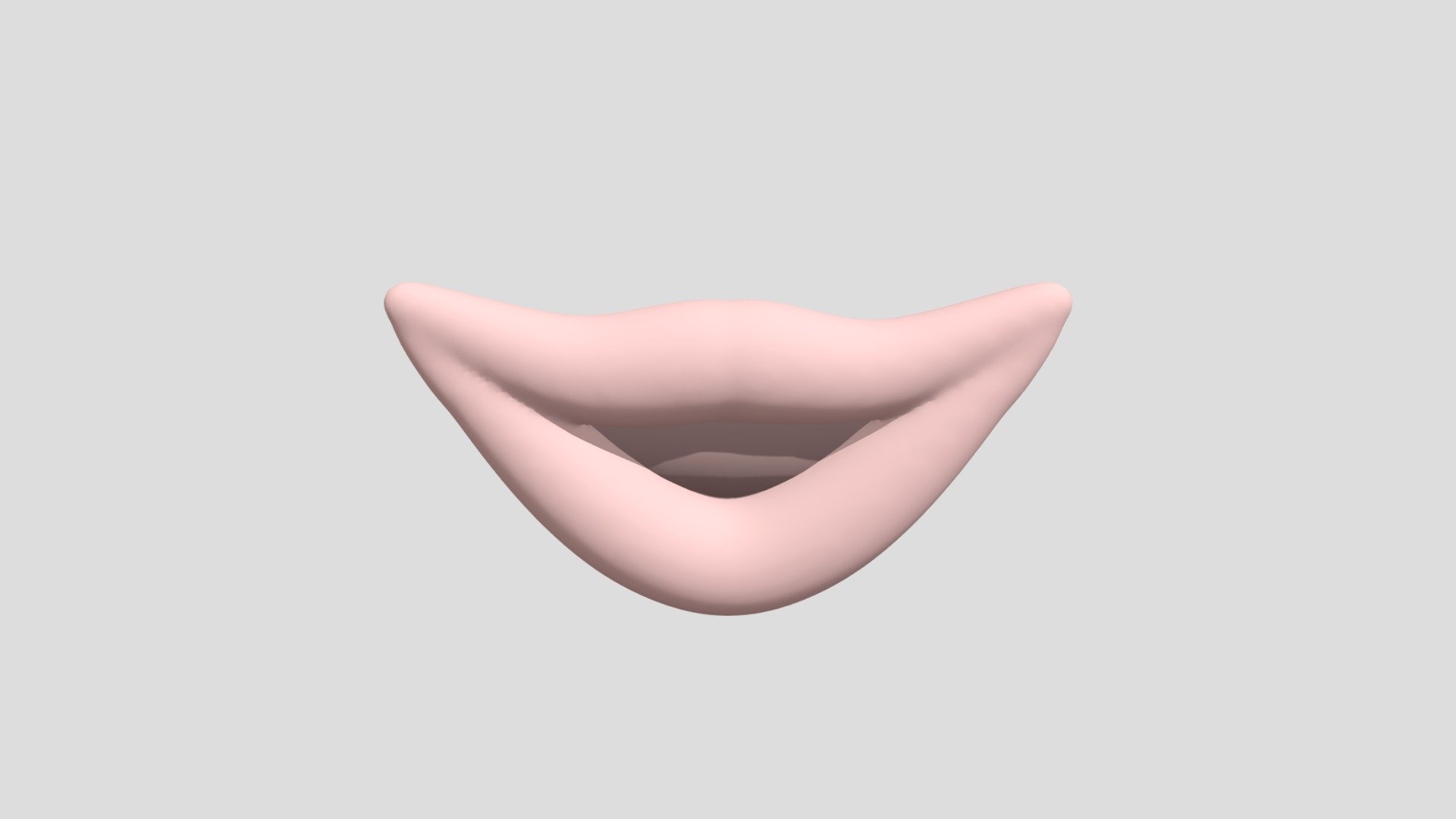 3d lips_standard_c4d - 3D model by samanthaq [9e4e0f3] - Sketchfab