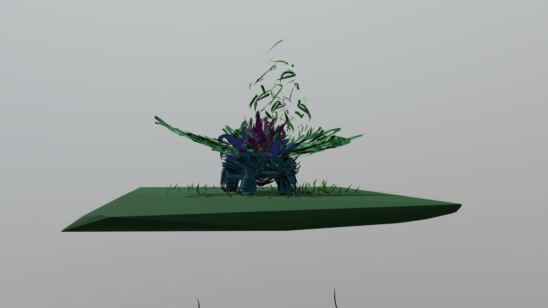 #3 Venusaur - 3D model by TED (@fuckk) [9e4ee45] - Sketchfab