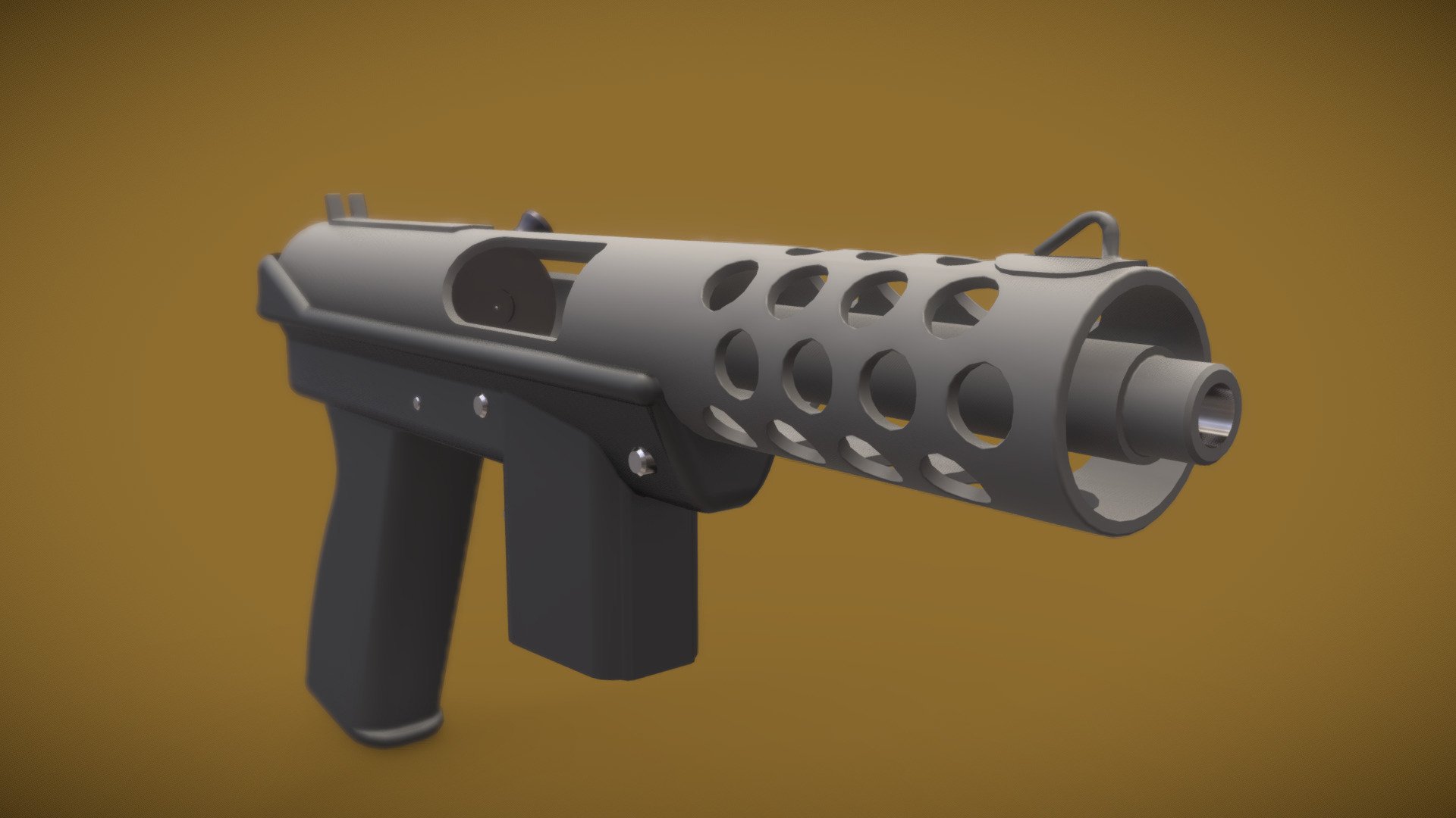 TEC-9 - 3D model by cesa210 [9e503bb] - Sketchfab