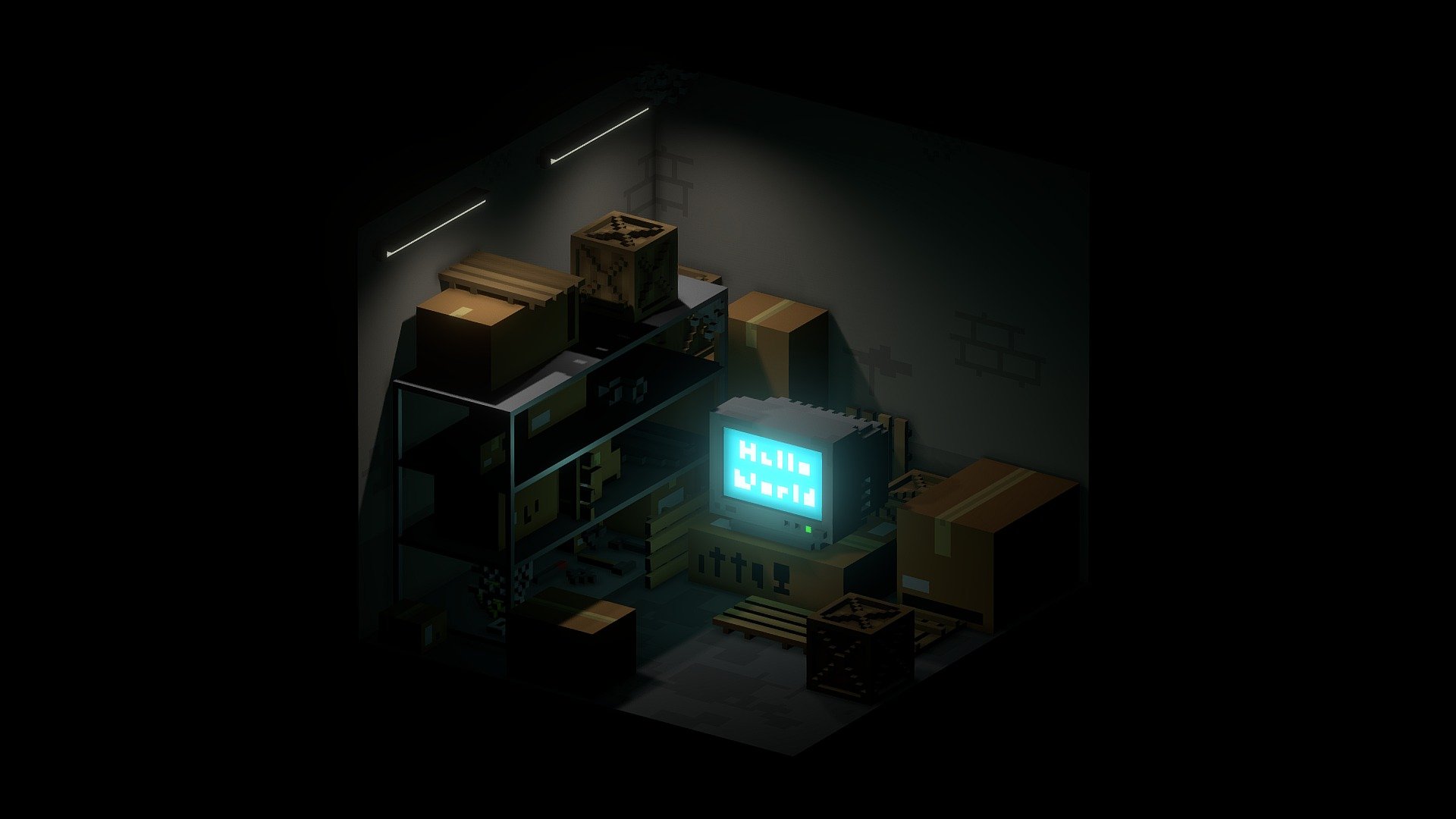 Hello, World - 3D model by Pvox [9e510f6] - Sketchfab