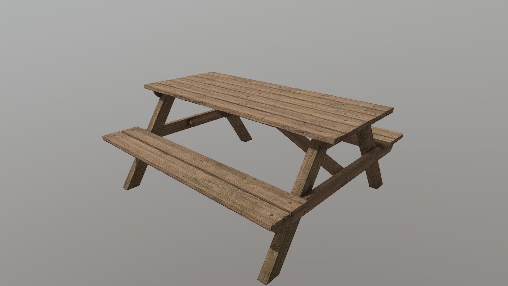 Picnic Table - Download Free 3D model by minhnguyenle0712 [9e536e9 ...