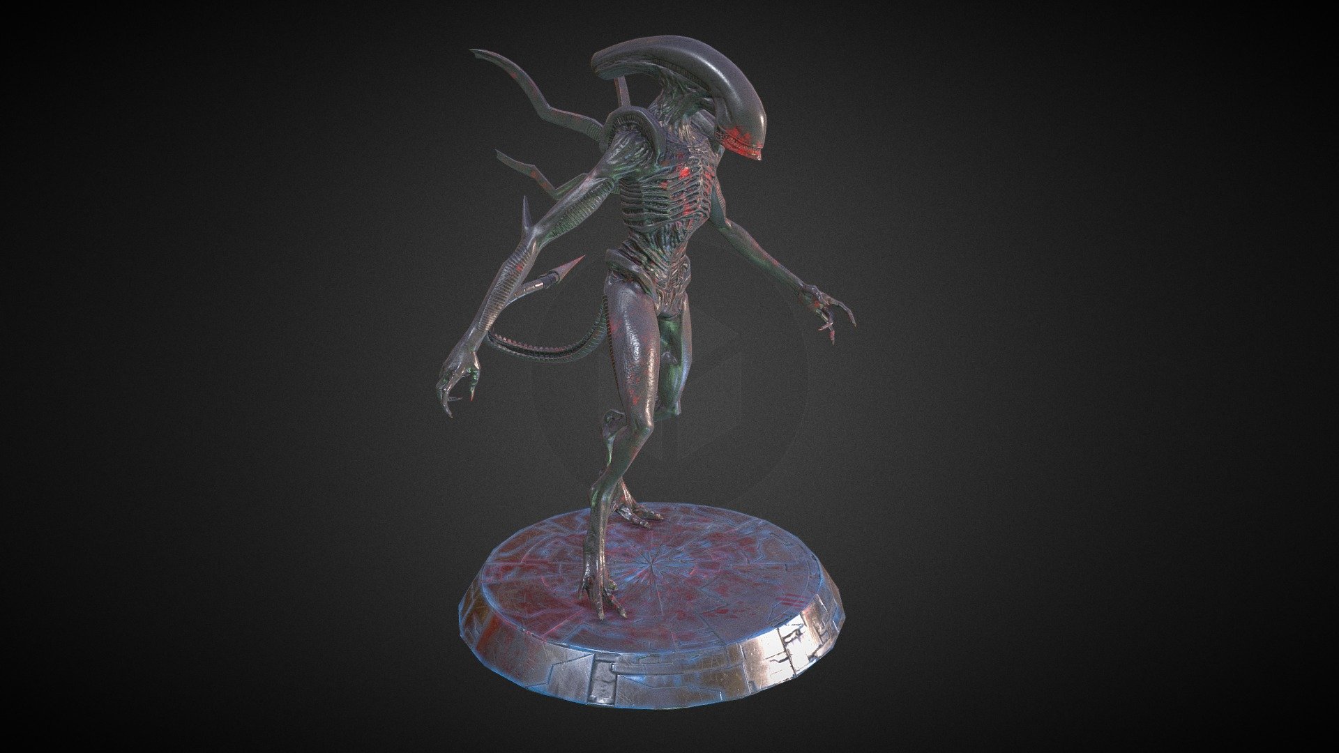 Alien2.0 - 3D model by TOBYKV [9e53db7] - Sketchfab