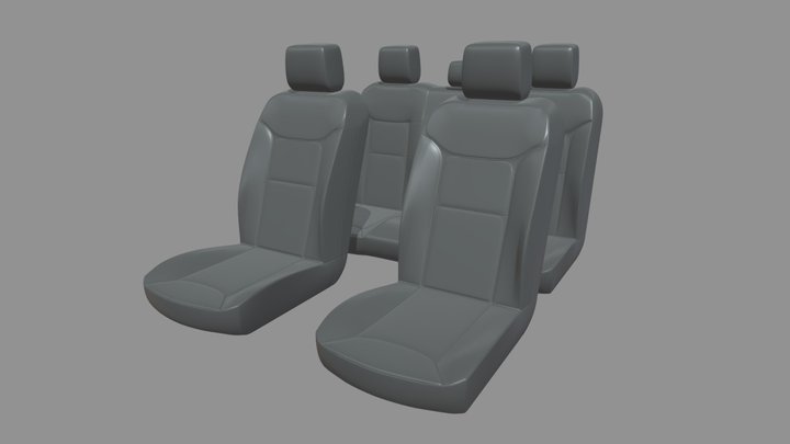 Car-seat 3D models - Sketchfab