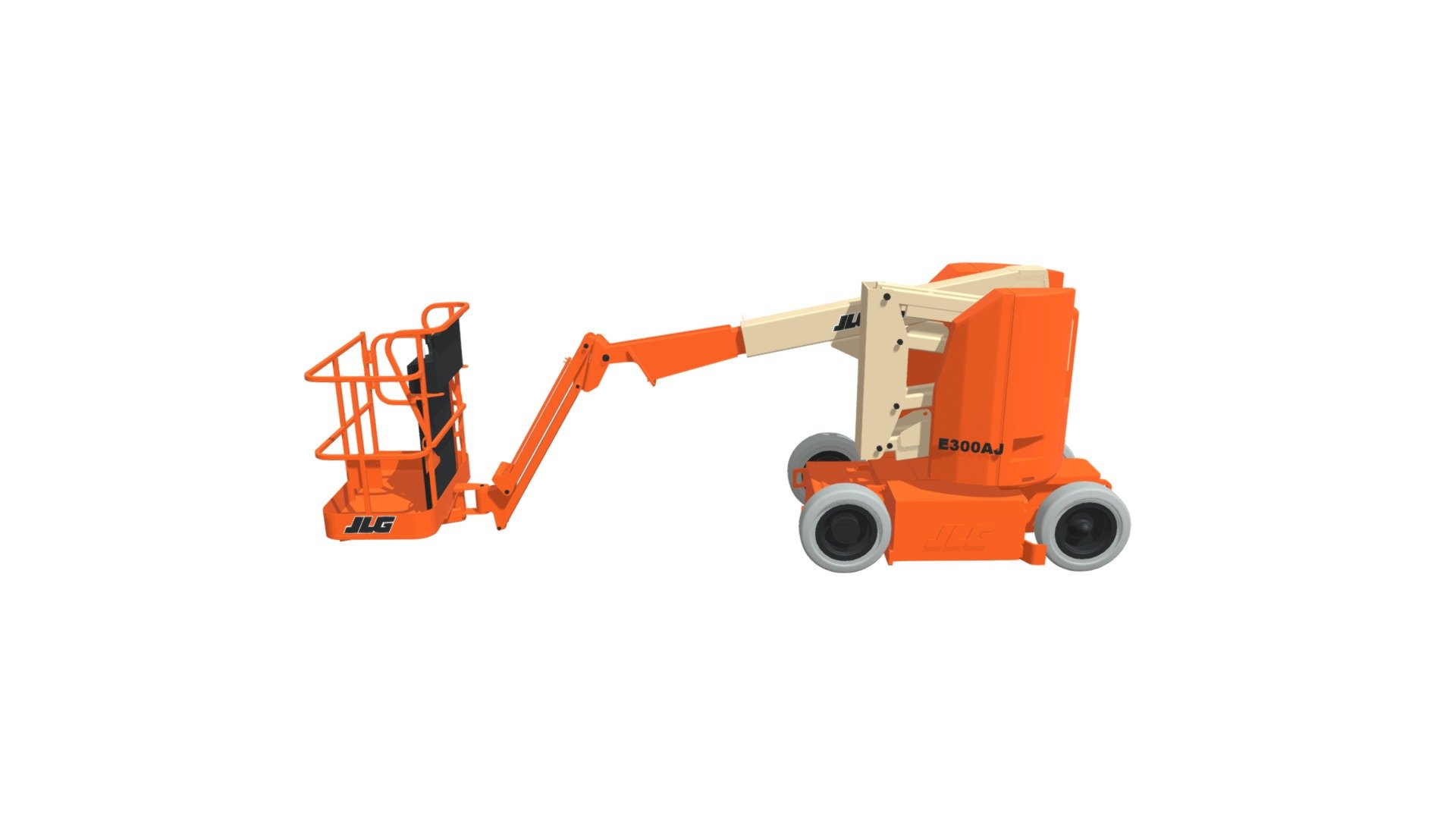 JLG - E300AJ - 3D model by bimstore (@Revitspace) [9e552f4] - Sketchfab