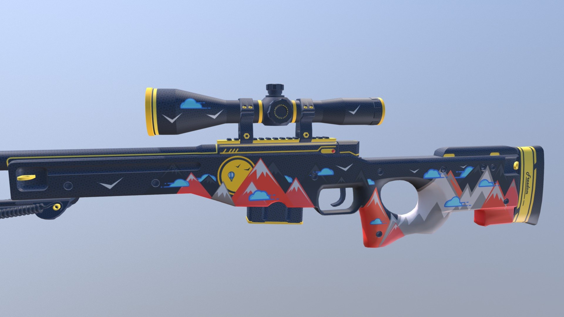 Awp - 3D model by NooK (@NooK64) [9e555ef] - Sketchfab