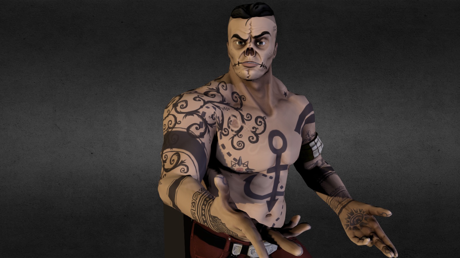 Lachlan - 3D model by aude.legrand [9e5a317] - Sketchfab