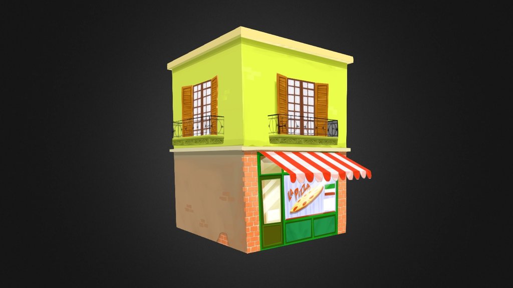 Pizza - 3D model by projetocidadenotavel [9e5ab94] - Sketchfab