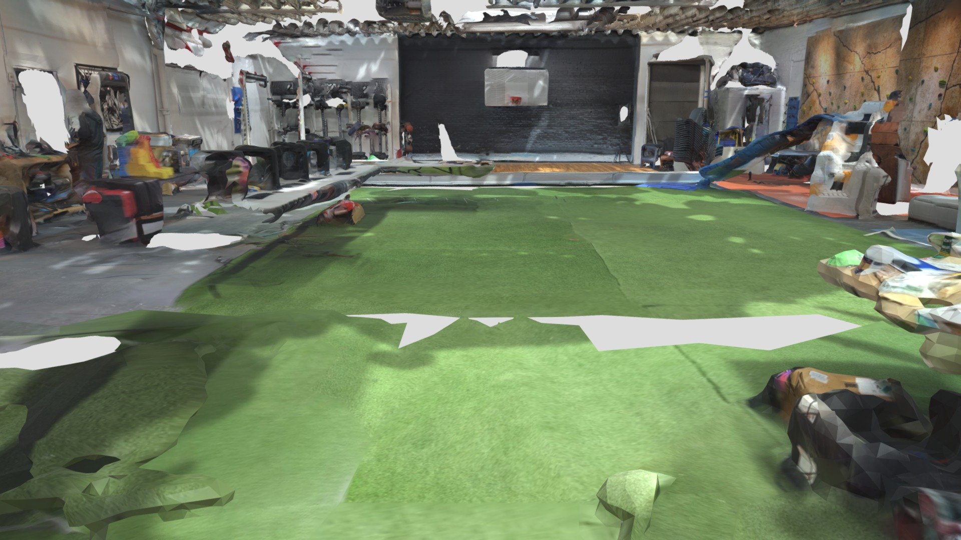 Lucas Gym in Queens - 3D model by forensicvisual [9e5b675] - Sketchfab