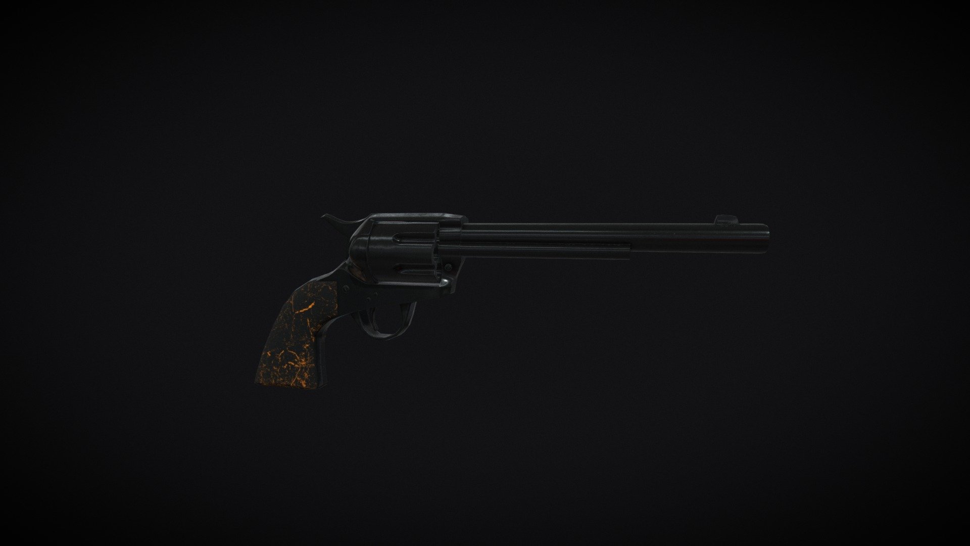 Six Shooter - Single-Action Army Revolver - 3D model by mcdermpete ...