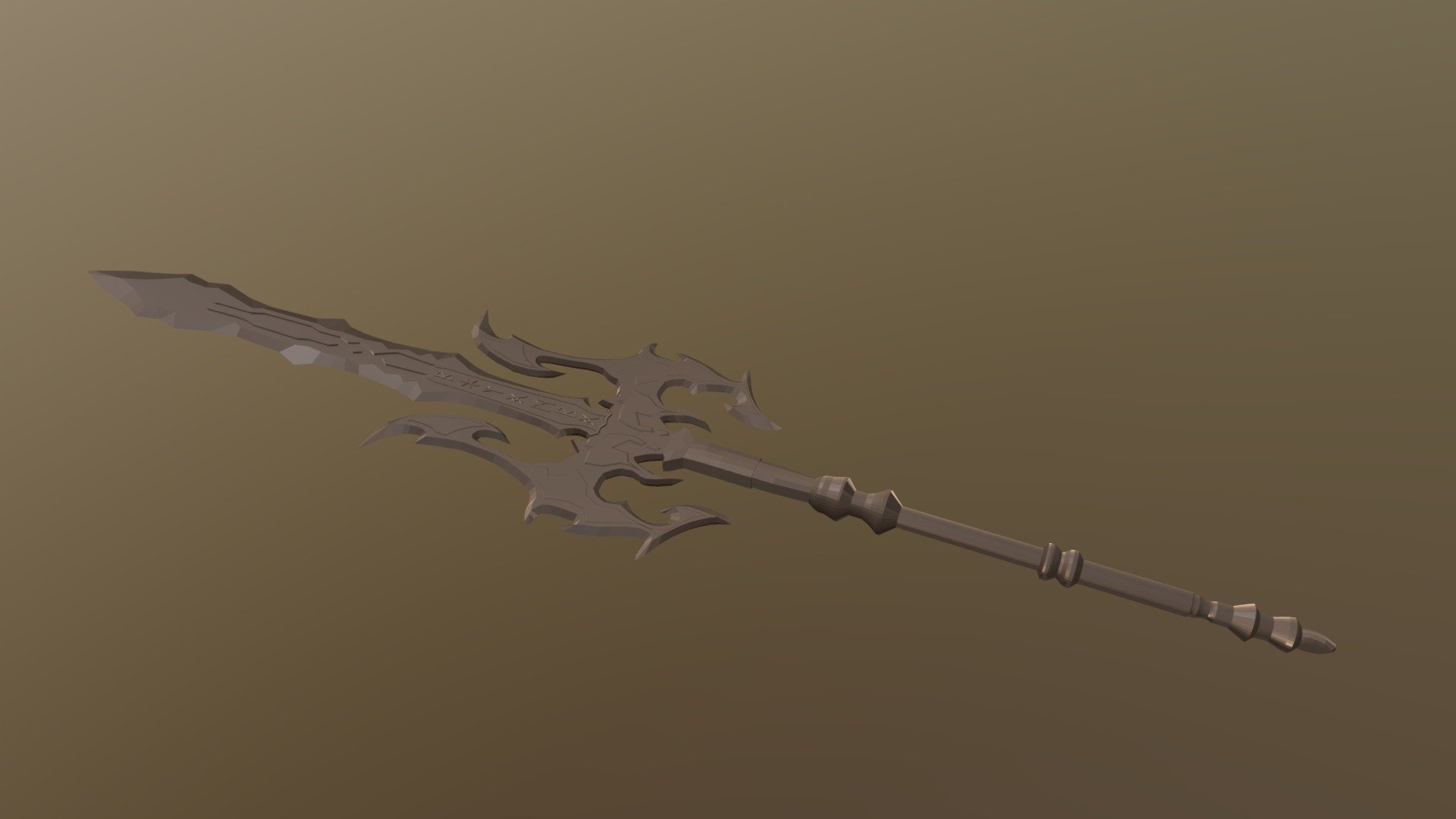 Fantasy sword - Download Free 3D model by futiK (@futic) [9e5b9f3 ...