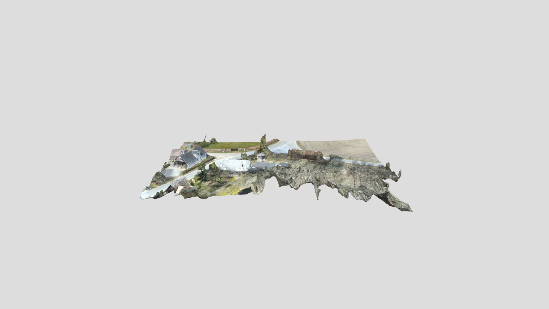 scene_mesh_textured - 3D model by Dronescout [9e5c1b2] - Sketchfab