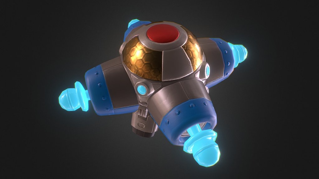Asteroid Explorer - 3D model by Michael Tysoe (@filmcryptic) [9e5cb06 ...