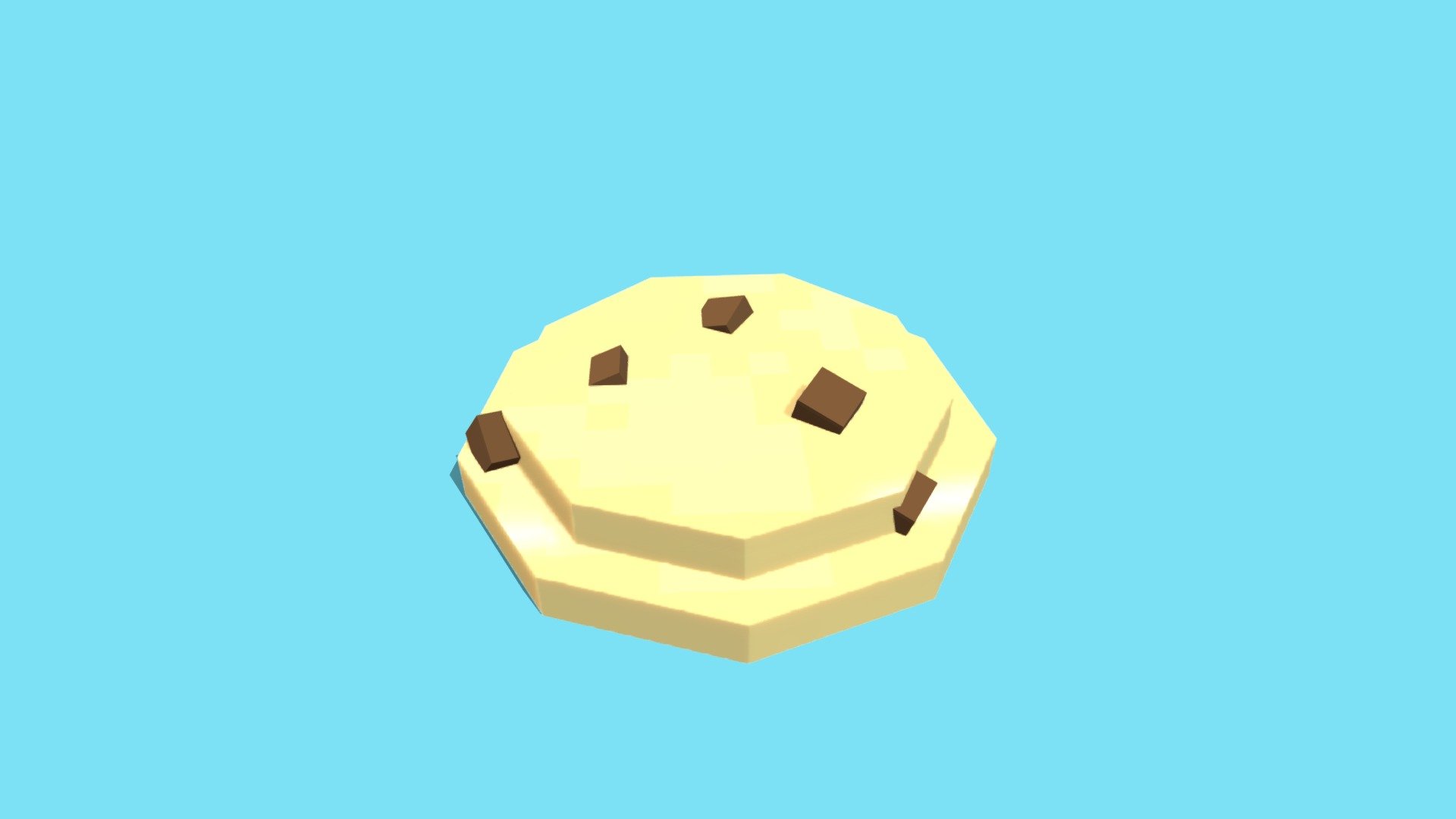 Cookie - Download Free 3D model by Nicat (@ranpo0826) [9e5d8b3] - Sketchfab