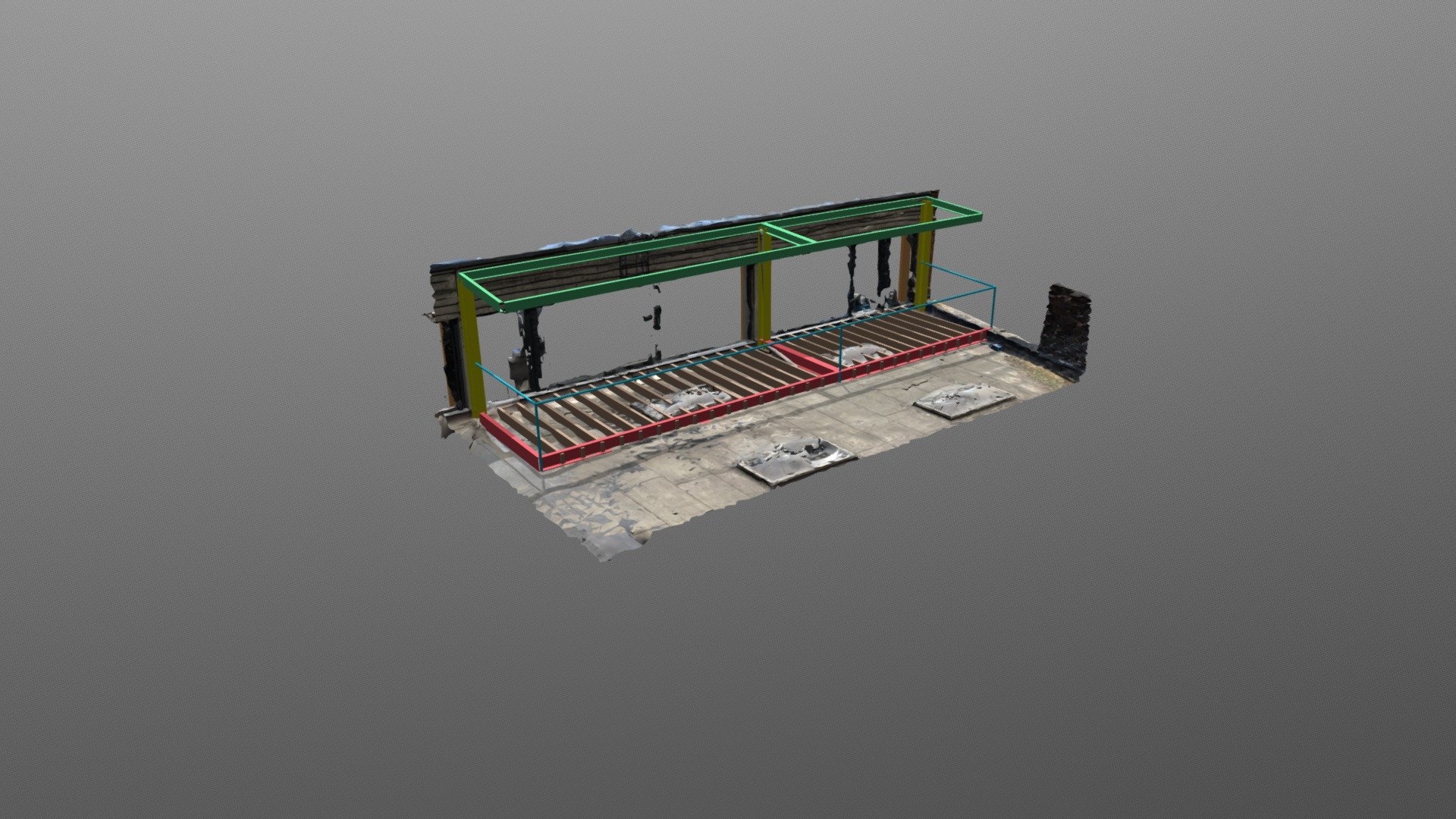 Structure-Terrace - 3D model by Mapix [9e5db8e] - Sketchfab