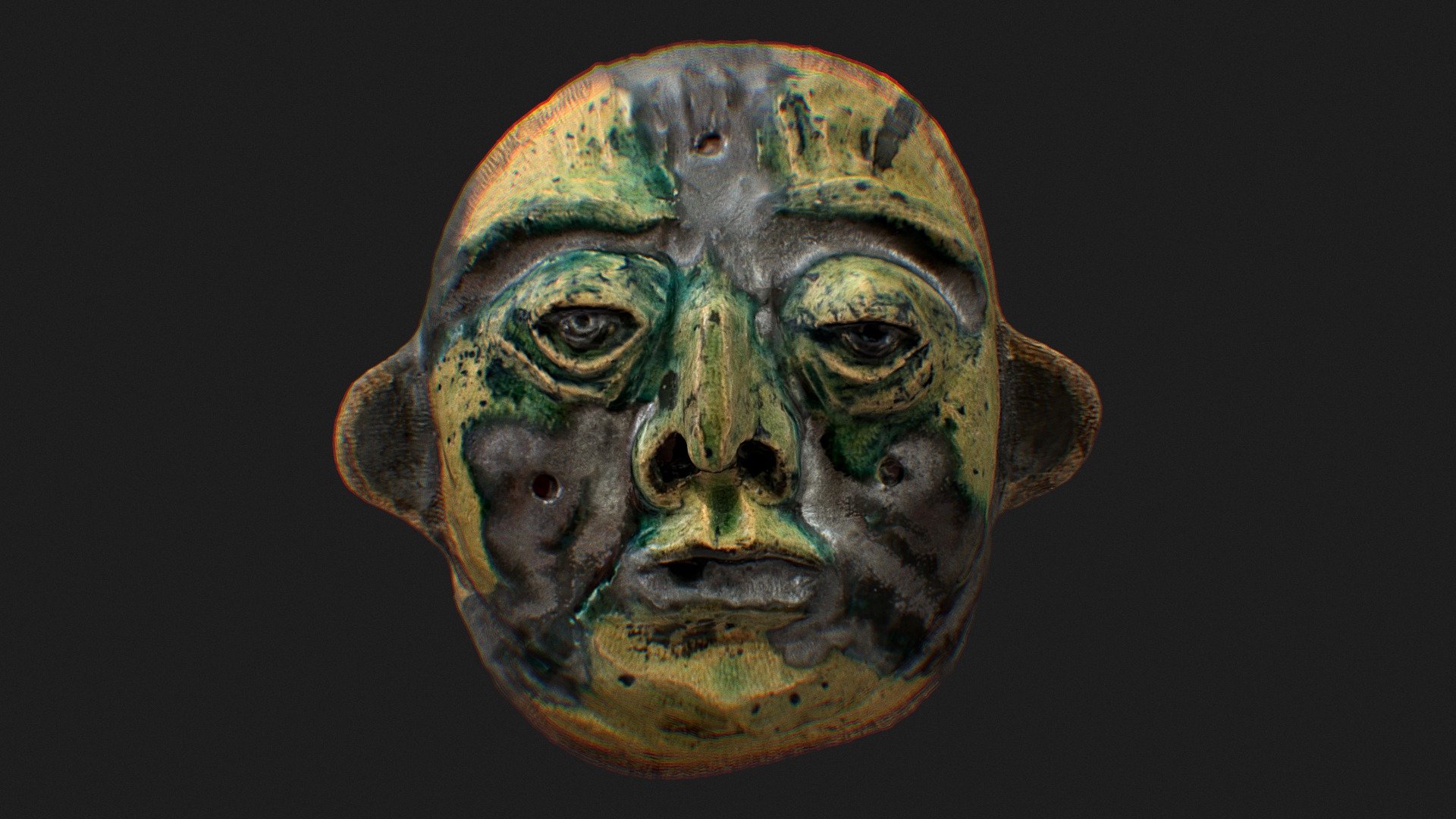 Kanashimi, Sorrow mask [悲しみ] - 3D model by sonia.kochina [9e5e4ec ...