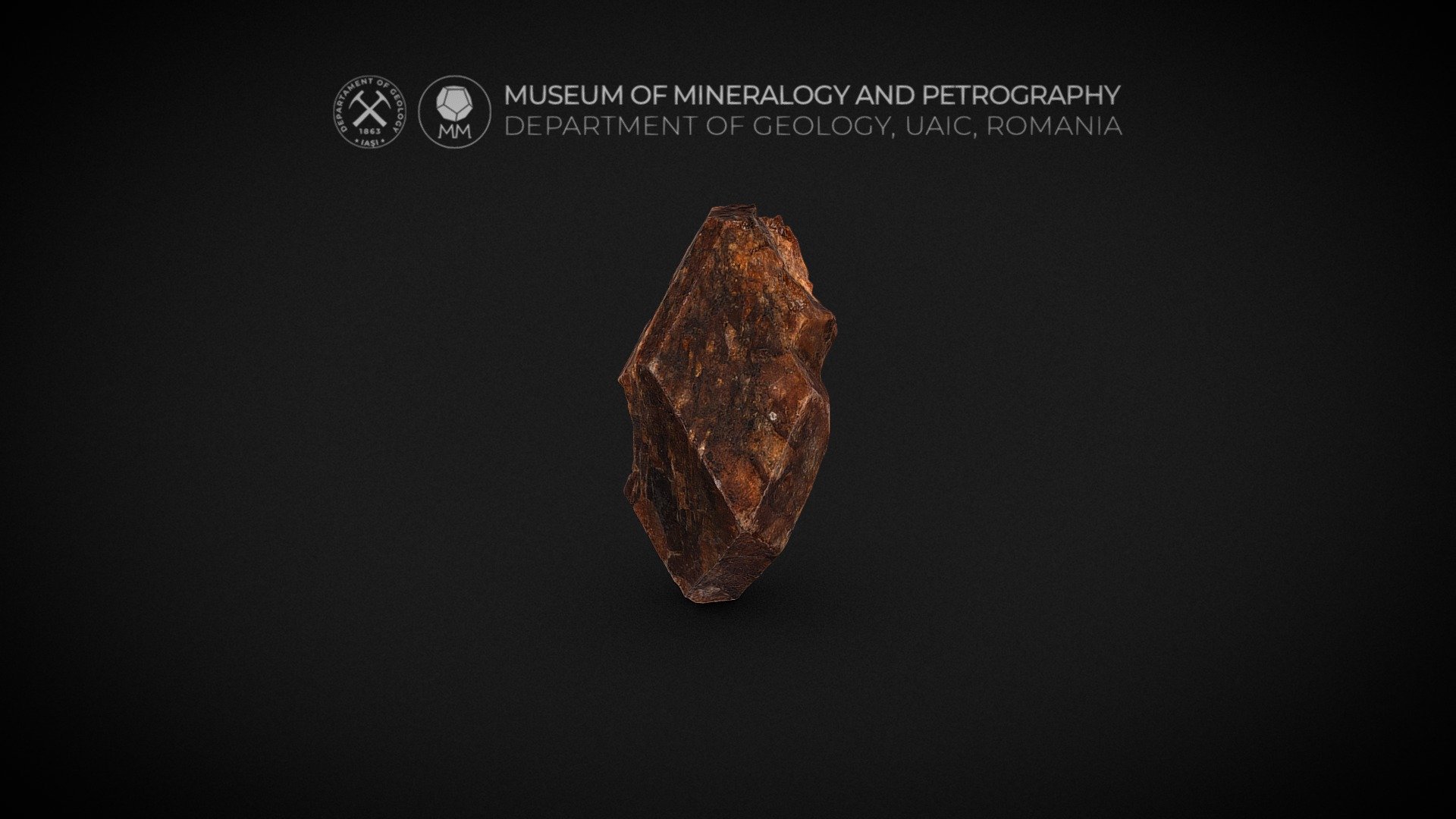 Floater crystal of Zircon (macro-photogrammetry) - 3D model by Museum ...