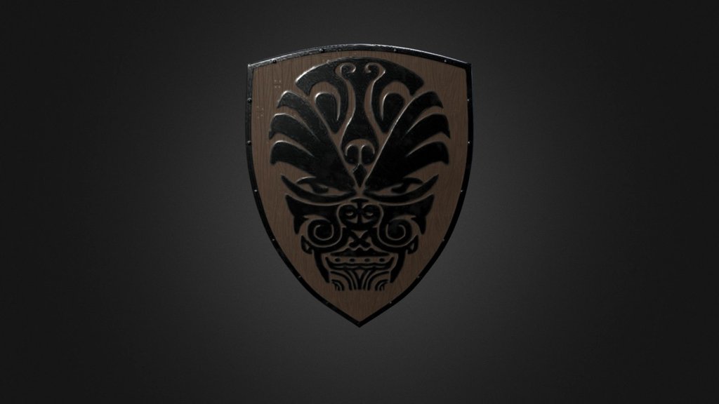 fantasy shield 01 - 3D model by fxnx [9e607a5] - Sketchfab