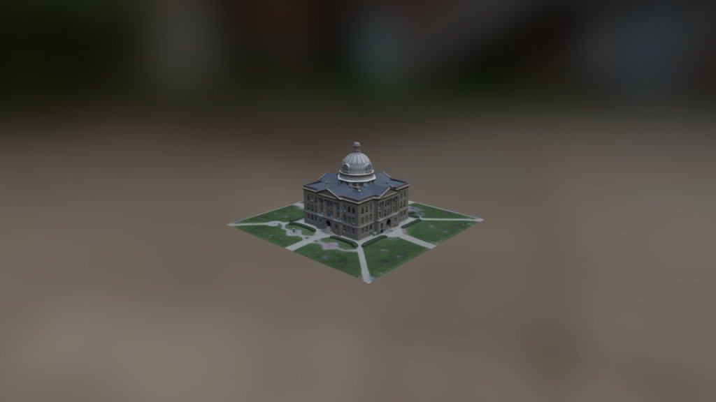 Old Courthouse - Download Free 3D model by Christopher Cox (@coxchr ...