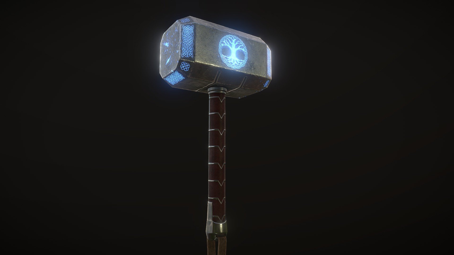 Mjöllnir - 3D model by Biomoloko [9e625fd] - Sketchfab