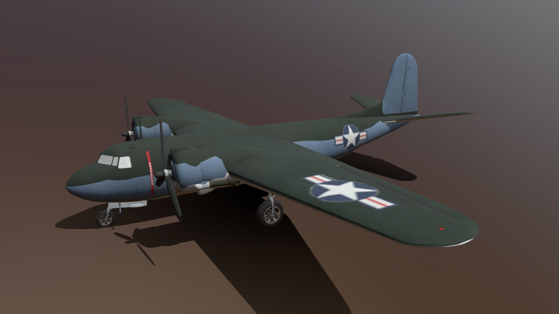 Douglas DC-5 - Download Free 3D model by helijah [9e64873] - Sketchfab