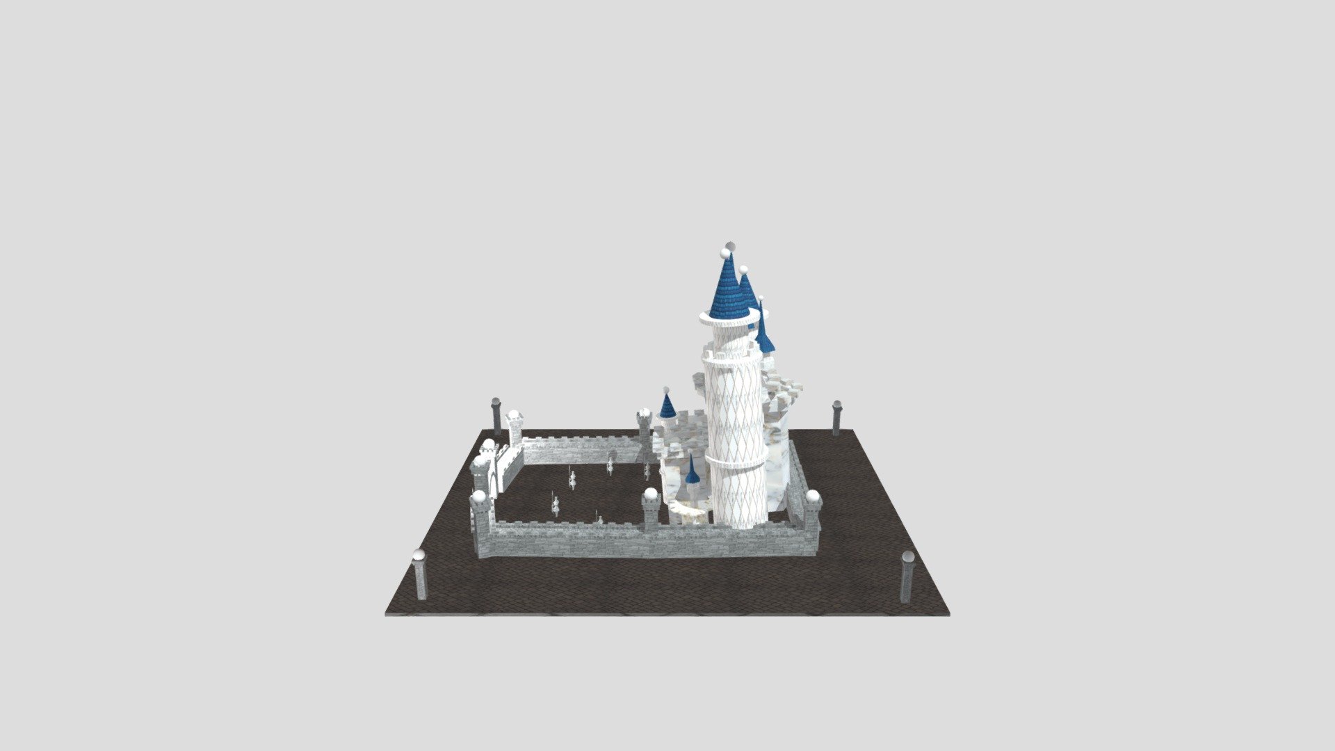White Castle - 3D model by Junimo [9e64d63] - Sketchfab
