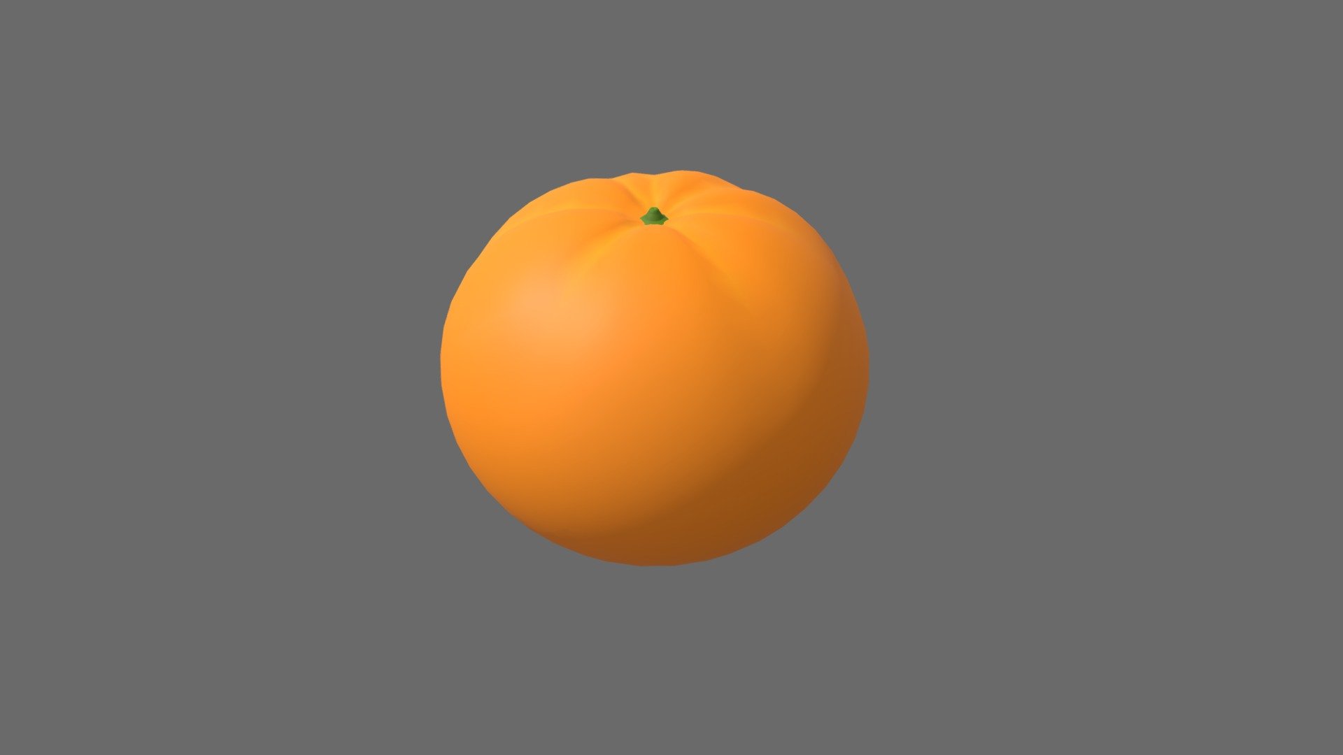 Just A Orange - 3D model by 90GG [9e65442] - Sketchfab