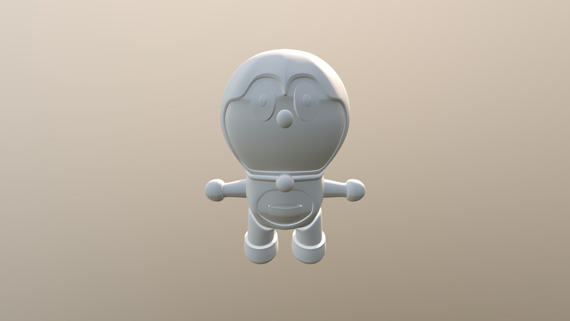 Doraemon - 3D model by artcecilie [9e655fc] - Sketchfab