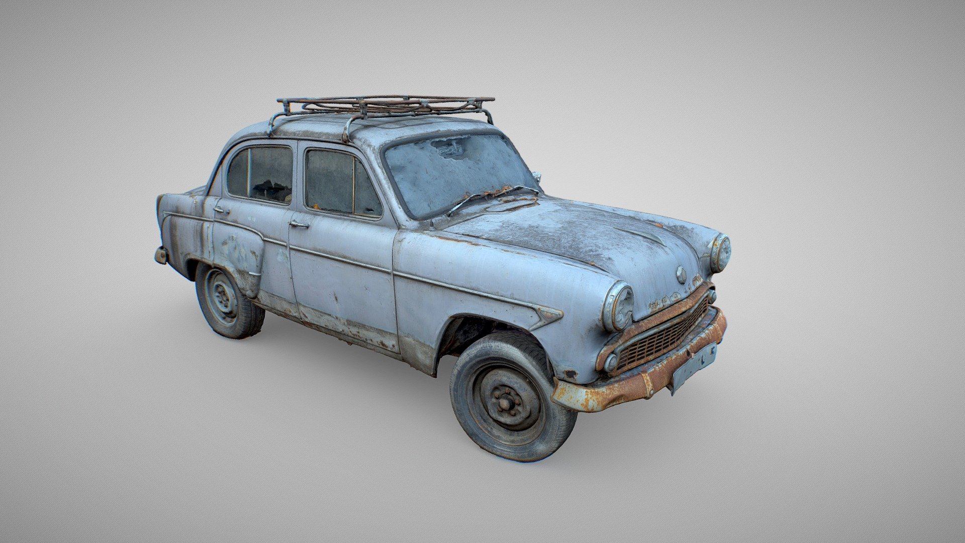 moskvich 407 - 3D model by yellowbeats [9e67159] - Sketchfab