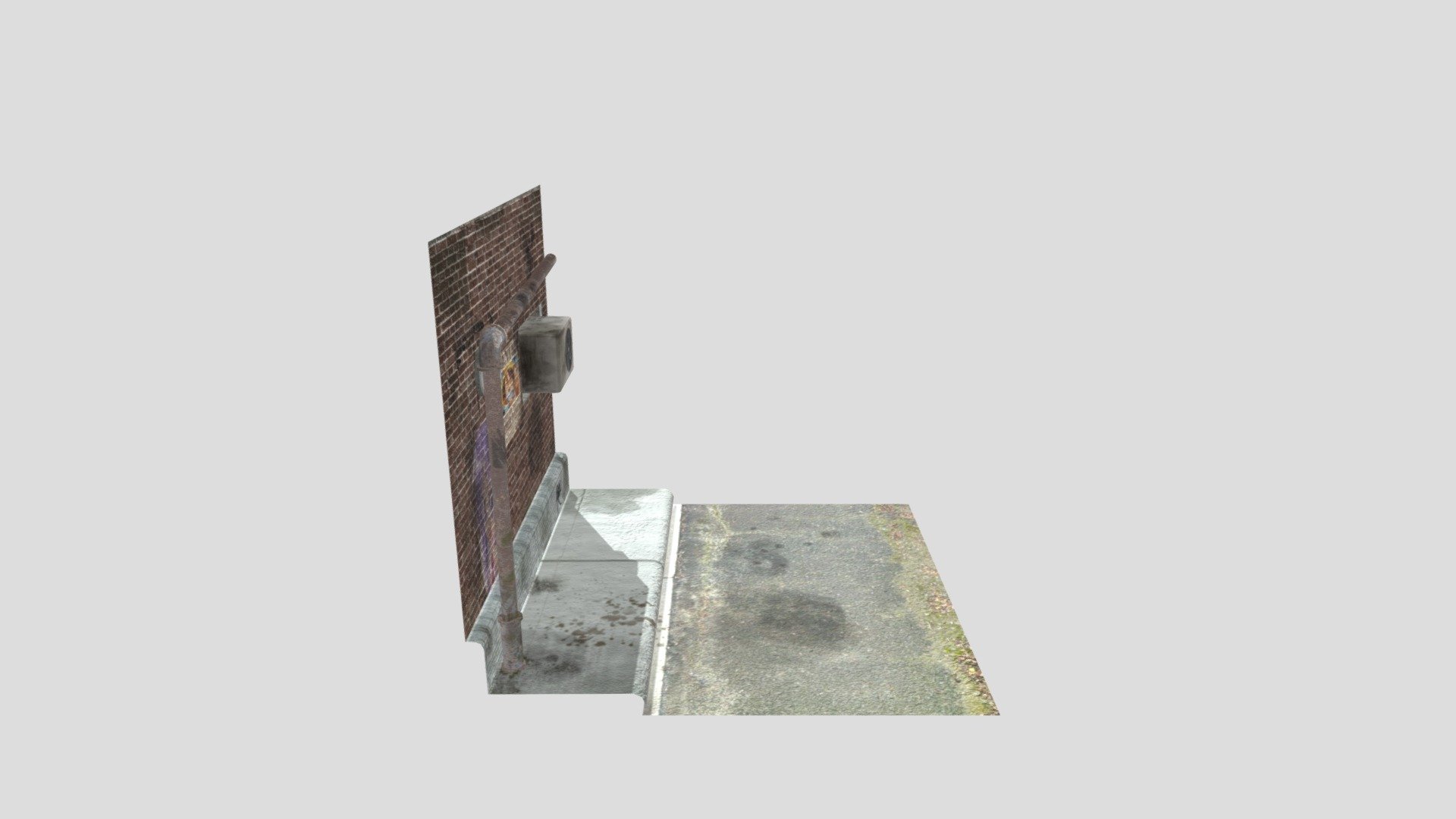MY STREET - 3D model by Pokeasy [9e678bd] - Sketchfab