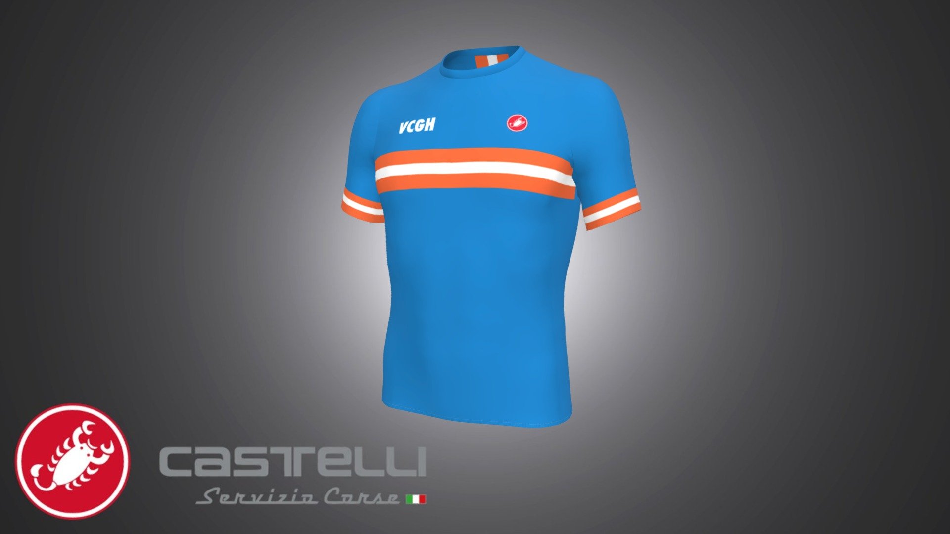 SC22133_VCGH_4300485 TECH TEE SHORT SLEEVE - 3D model by Castelli ...