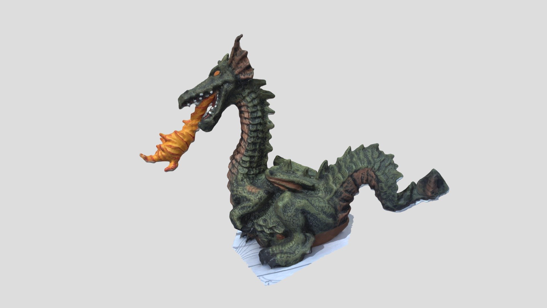 Dragon - Download Free 3D model by Danish Qureshi (@daq8) [9e6a447 ...