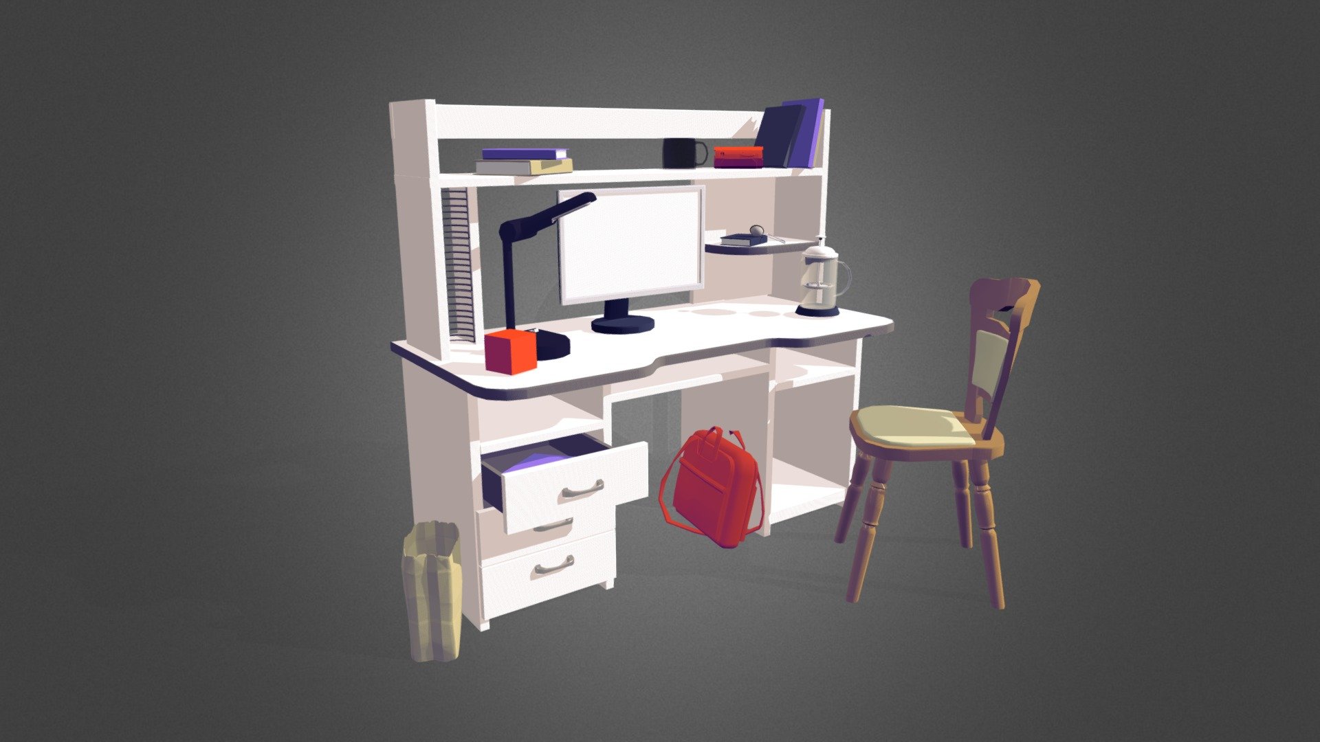 Room Objects - Download Free 3D model by zhannigo [9e6aa63] - Sketchfab