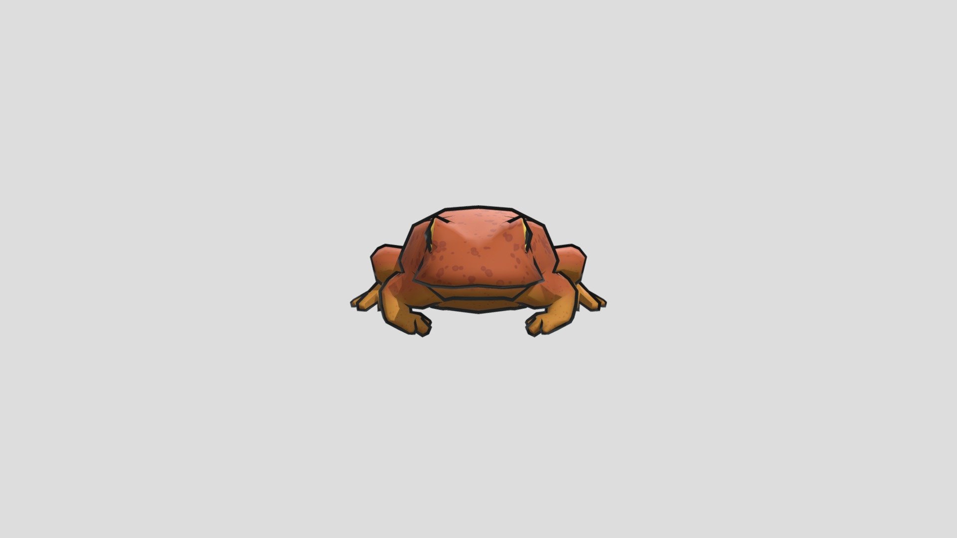 Stylised Toad - 3D model by AzhiDahaka [9e6e171] - Sketchfab