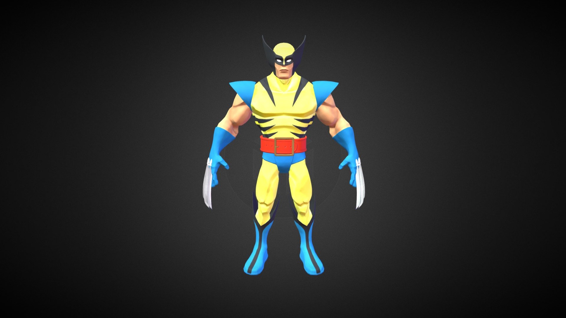 Wolverine (1992) - 3D model by Renan S Florentino (@VinieArt) [9e6f051 ...