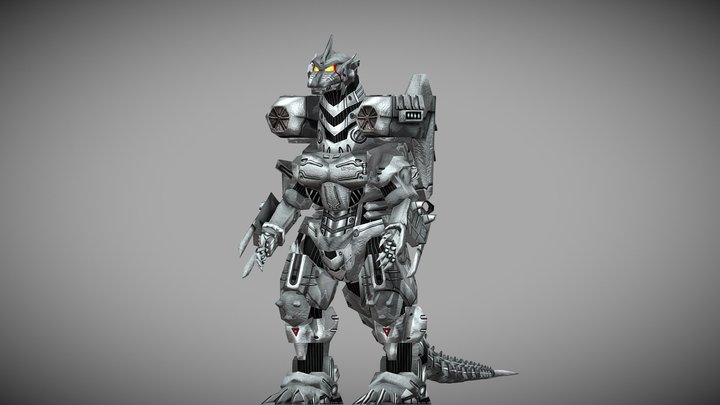 Mechagodzilla 3D models - Sketchfab