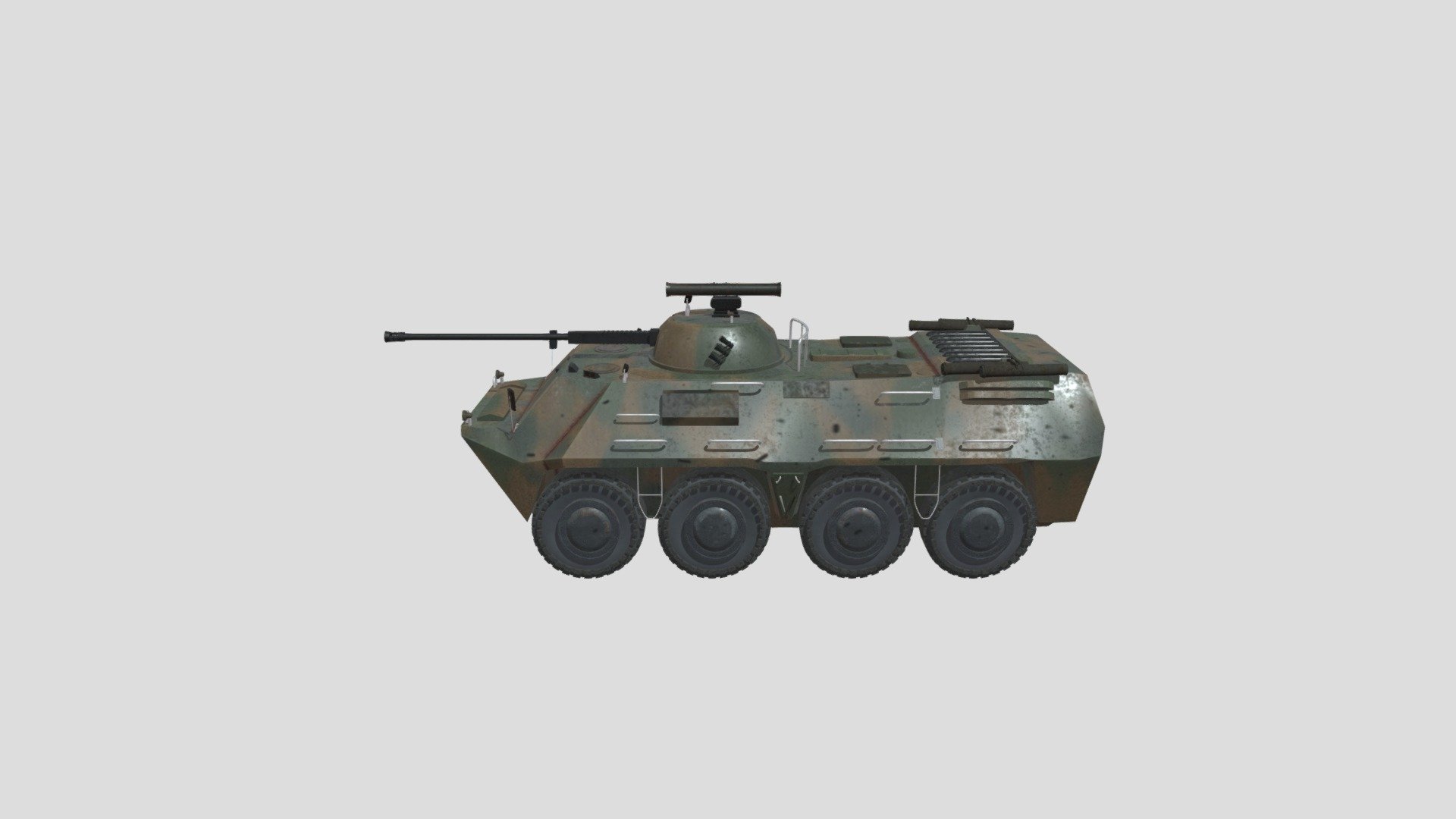 Early BTR-80 model - 3D model by 3304_3D [9e6fbf0] - Sketchfab