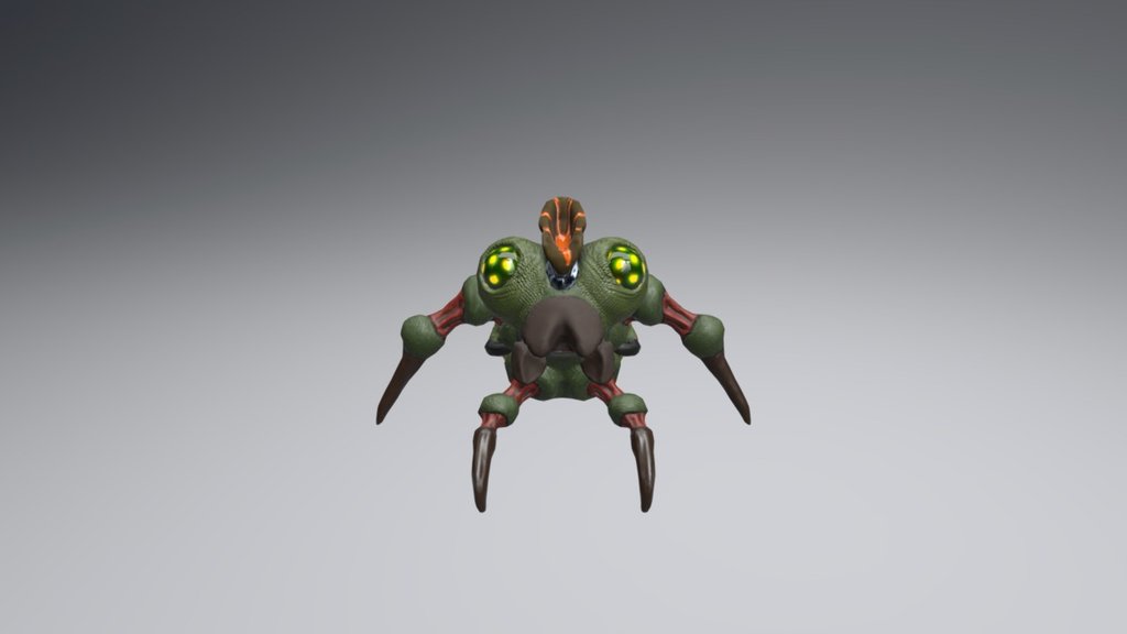 Alien Bug - 3D model by chasemt8 [9e71163] - Sketchfab