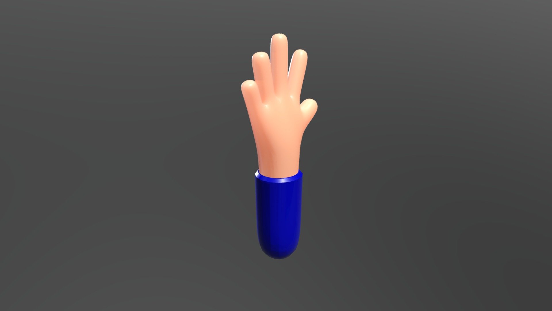 Low Poly Hand 3D - Download Free 3D model by Akumsi [9e72283] - Sketchfab