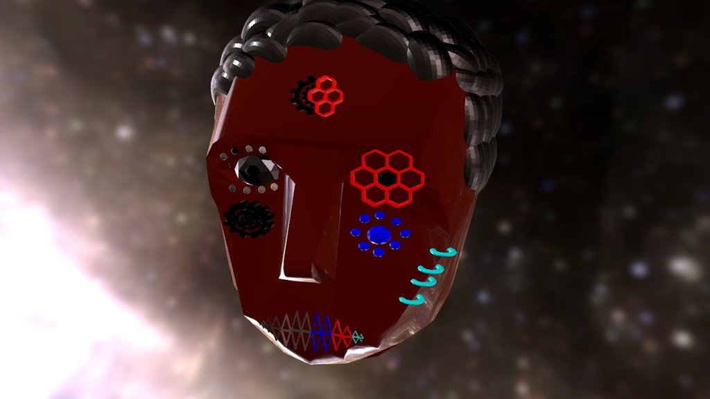 Abstract Self Portrait - 3D model by jamesg2019 [9e7297a] - Sketchfab